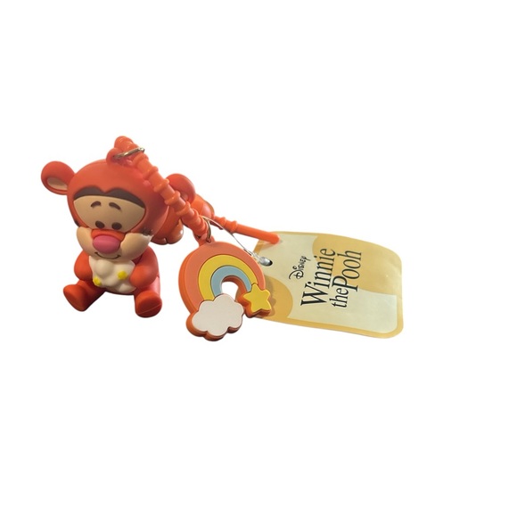Disney | Accessories | Disney Winnie The Pooh Tigger Keychain Orange ...